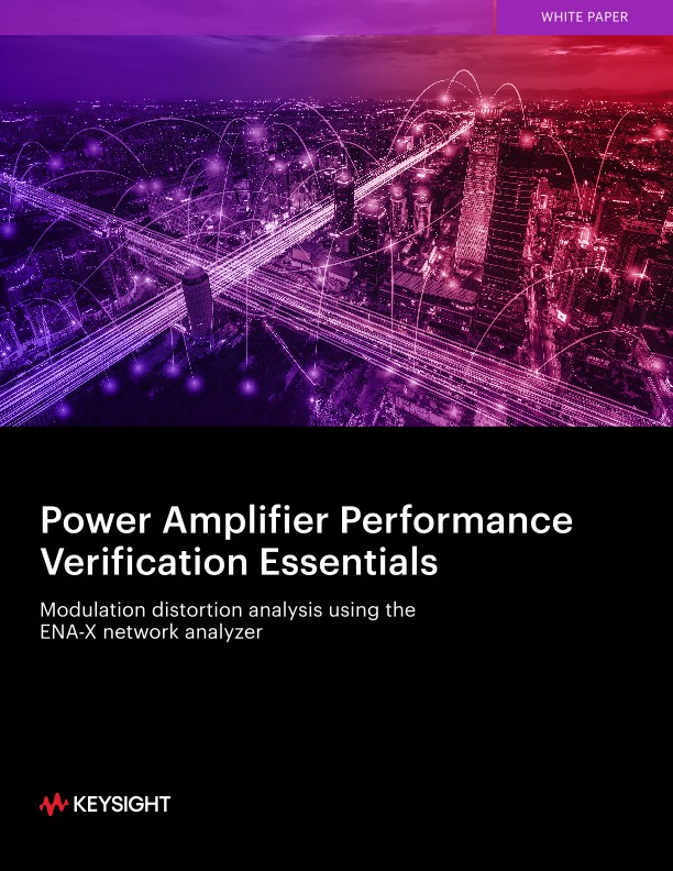 Power Amplifier Performance Verification Essentials PDF Asset Page | Keysight